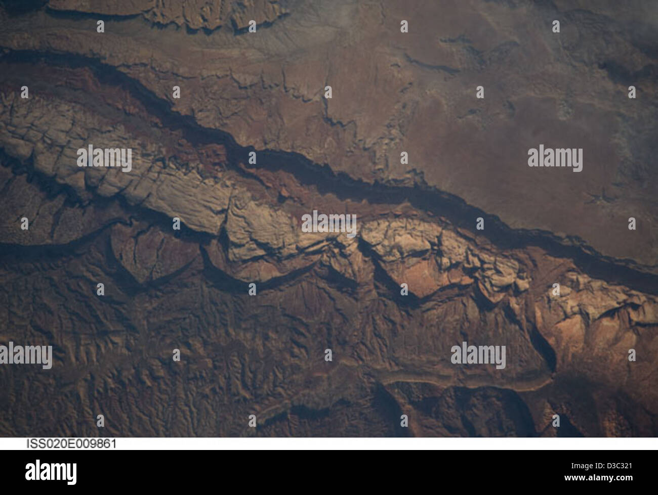 The International Space Station crew observes Big Thompson Mesa from ...