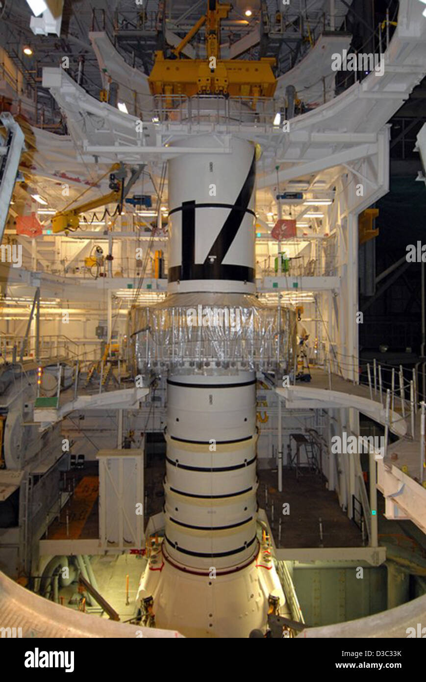 The Ares I-X rocket, designed as part of NASA’s Constellation program ...