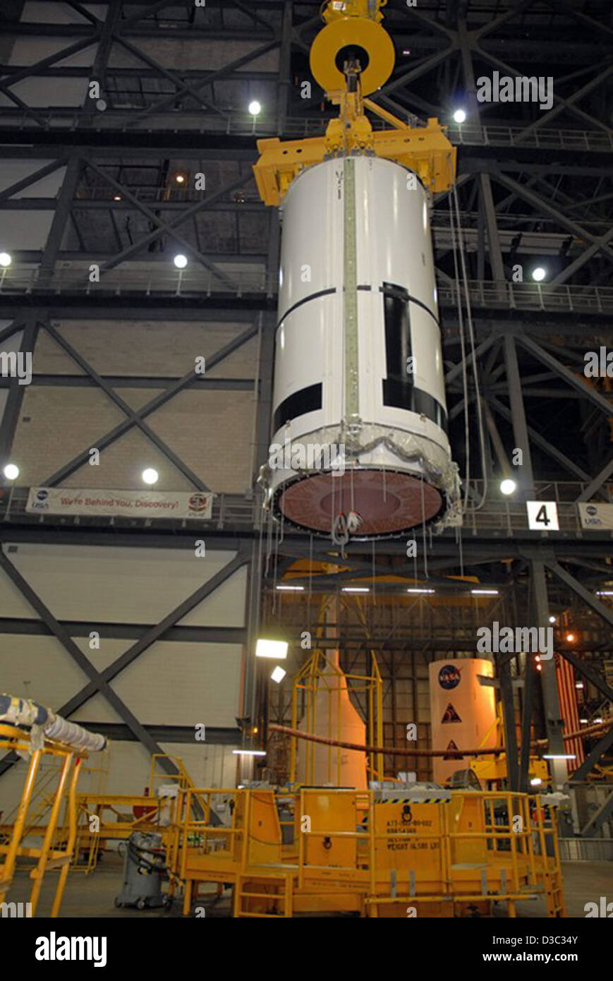 The Ares I-X rocket stands ready at Kennedy Space Center, poised for ...