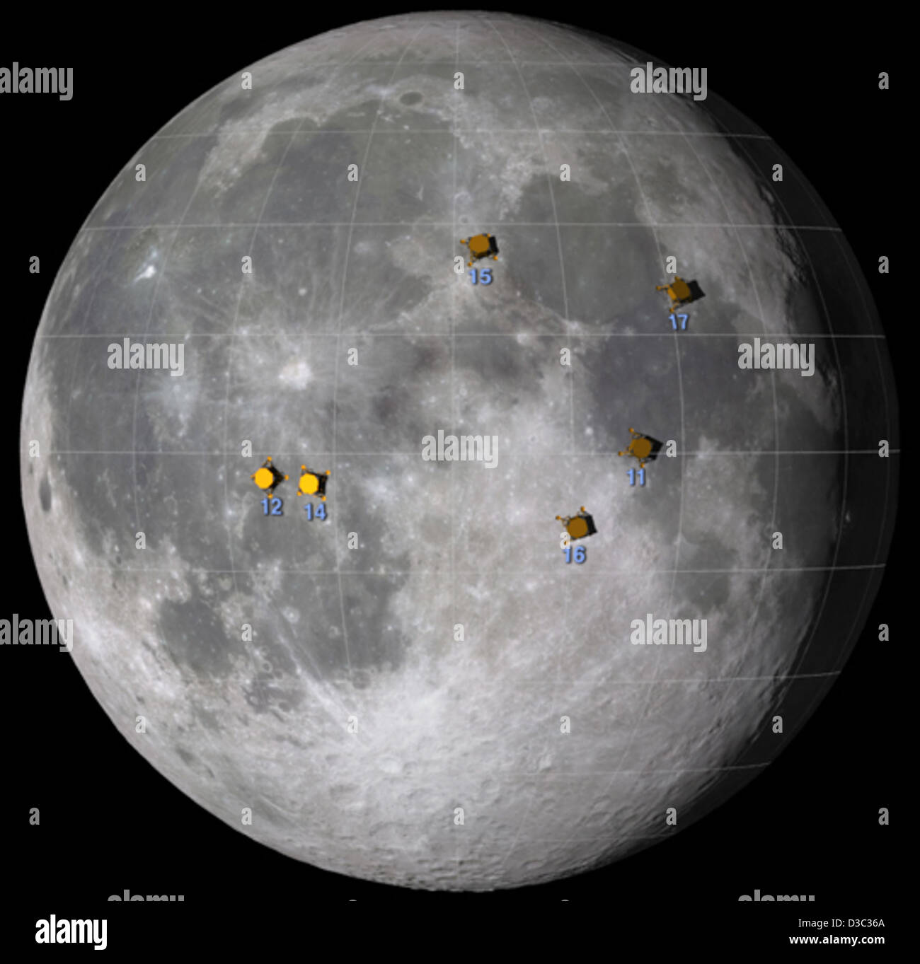 Moonmapping hi-res stock photography and images - Alamy