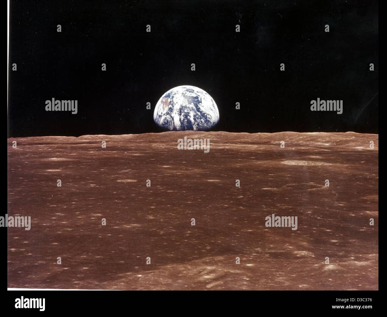 This image of Earth was captured from Apollo 11 on July 19, 1969 ...
