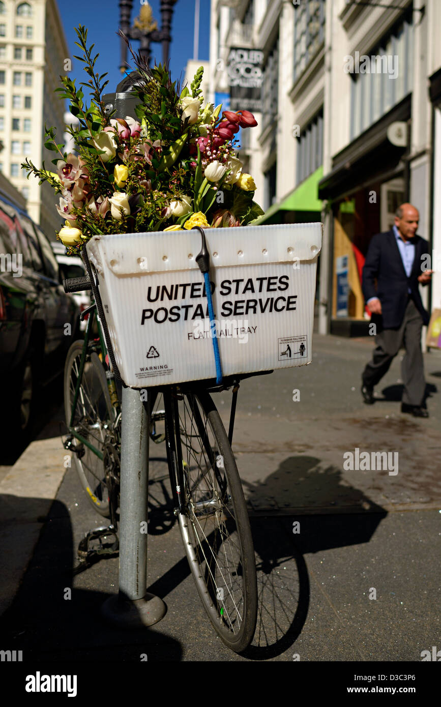 Postal bike hi-res stock photography and images - Alamy