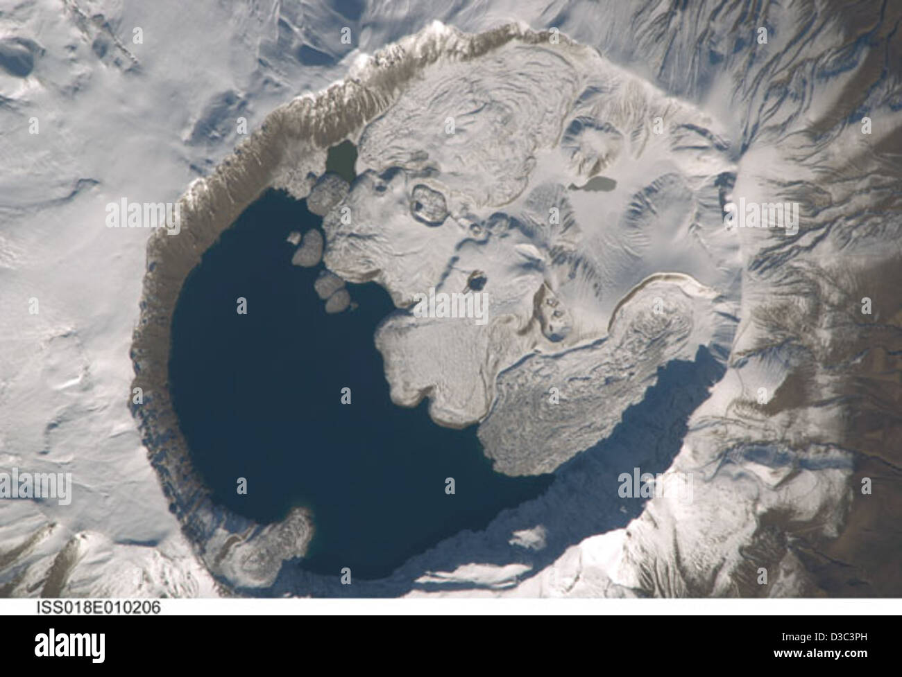 Mount Nemrut, Turkey (NASA, International Space Station Science, 12/03 ...