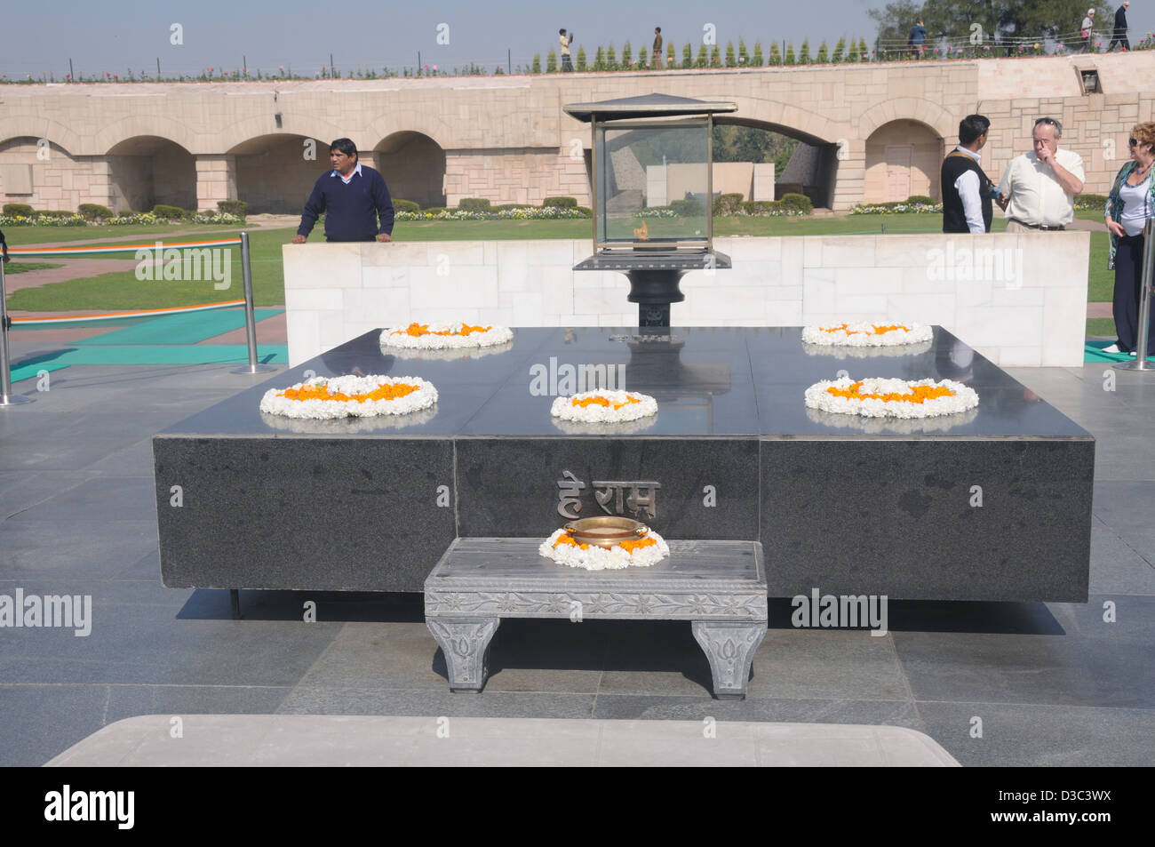 Mahatma Gandhi Memorial Raj Ghat High Resolution Stock Photography and ...