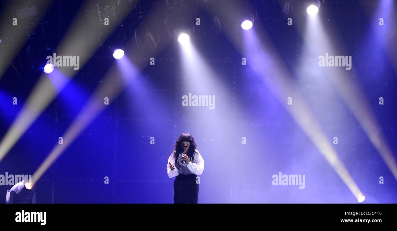 Swedish singer Loreen gives a guest performance during the German ...
