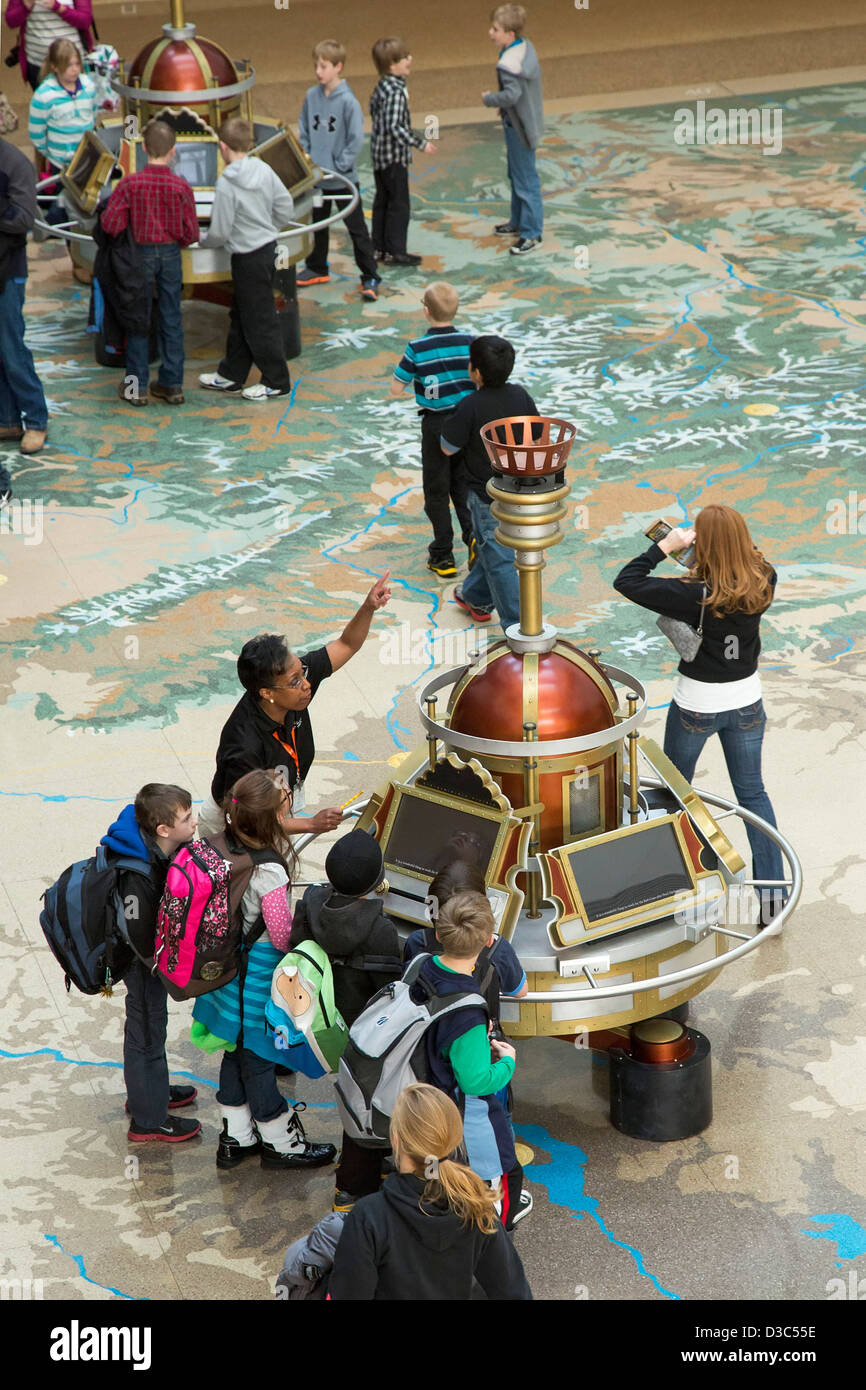 Denver, Colorado - Children in the History Colorado Center, a museum ...