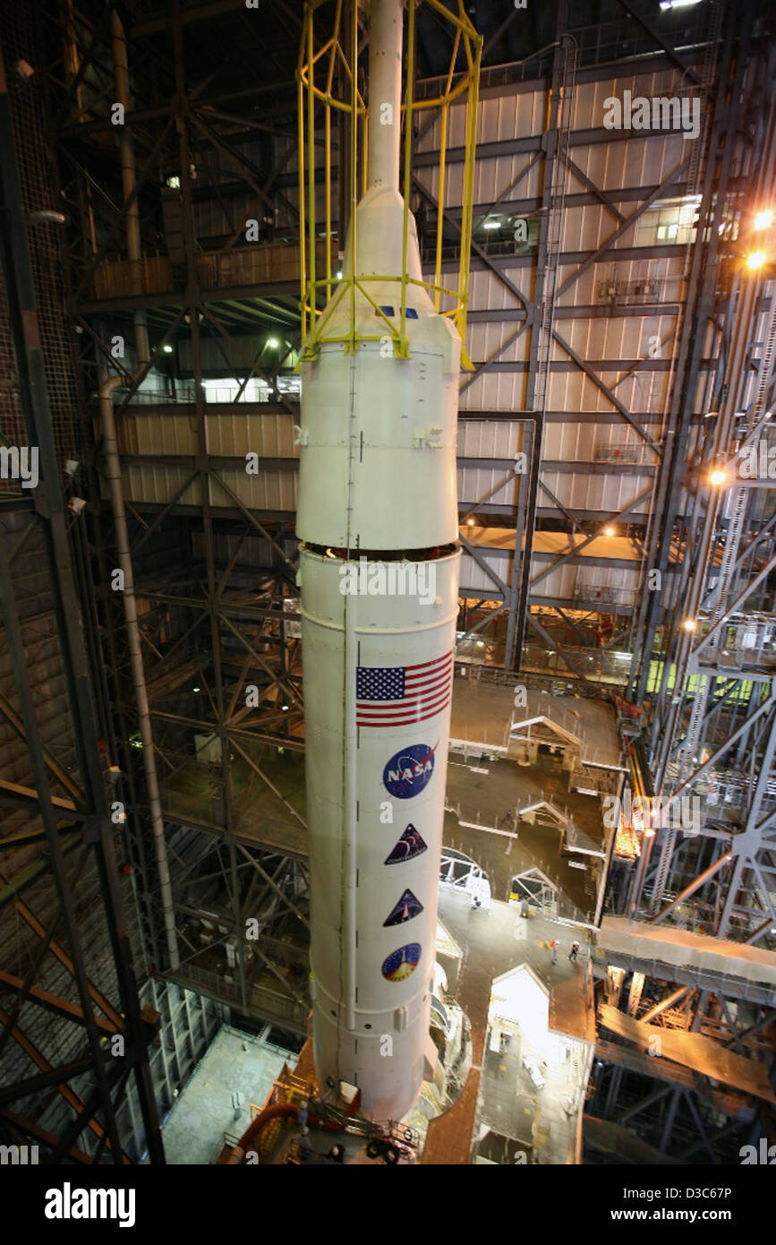 Ares i x test rocket complete hi-res stock photography and images - Alamy