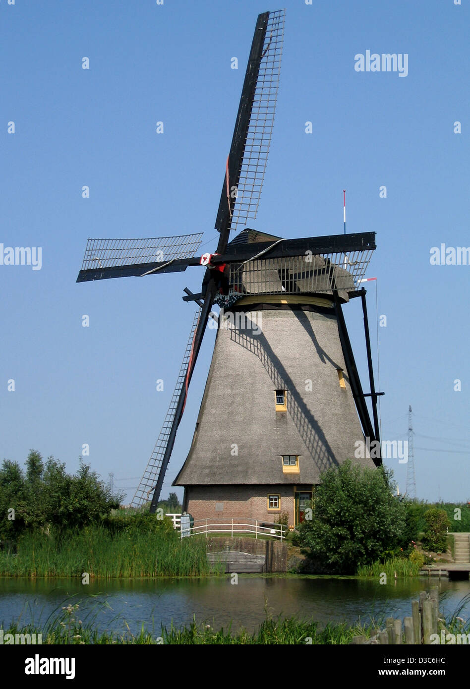 Dutch windmill #4 Stock Photo - Alamy