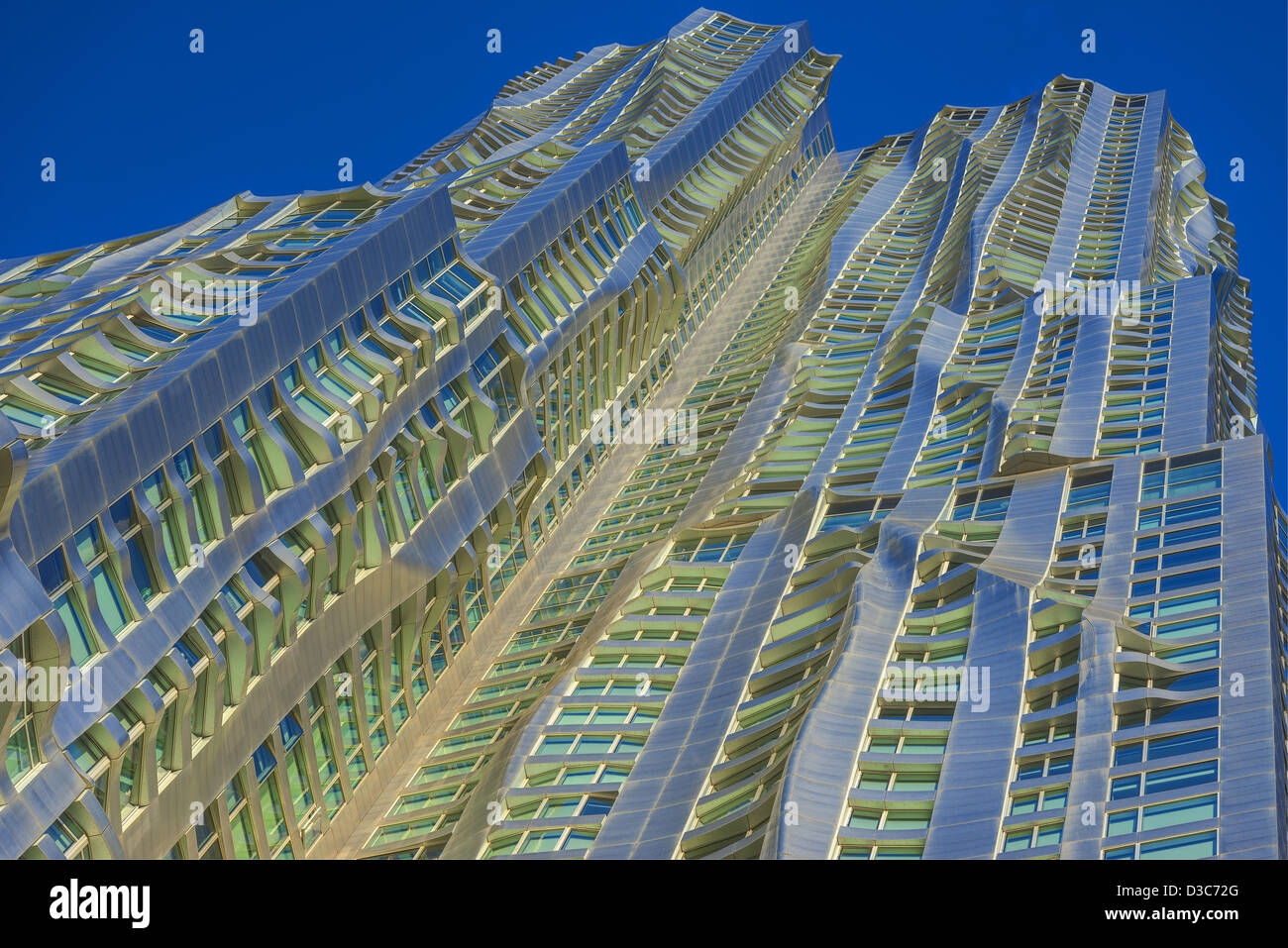 Detail Of The Gehry In New York, Apartment Building In Lower Manhattan ...