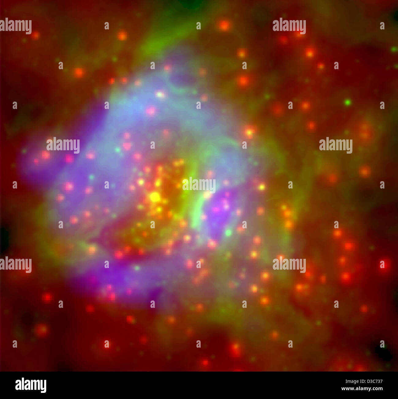 Star cluster rcw 38 hi-res stock photography and images - Alamy