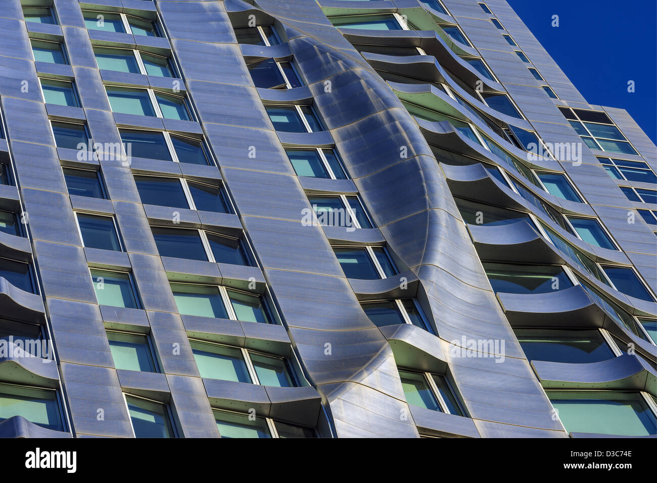 Detail Of The Gehry In New York, Apartment Building In Lower Manhattan ...