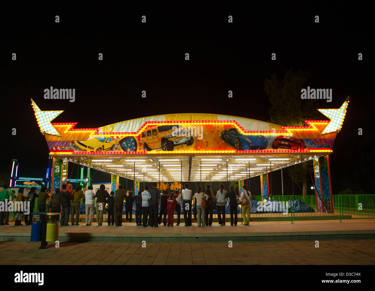 North Korean People Having Fun At Kaeson Youth Park, Pyongyang, North ...