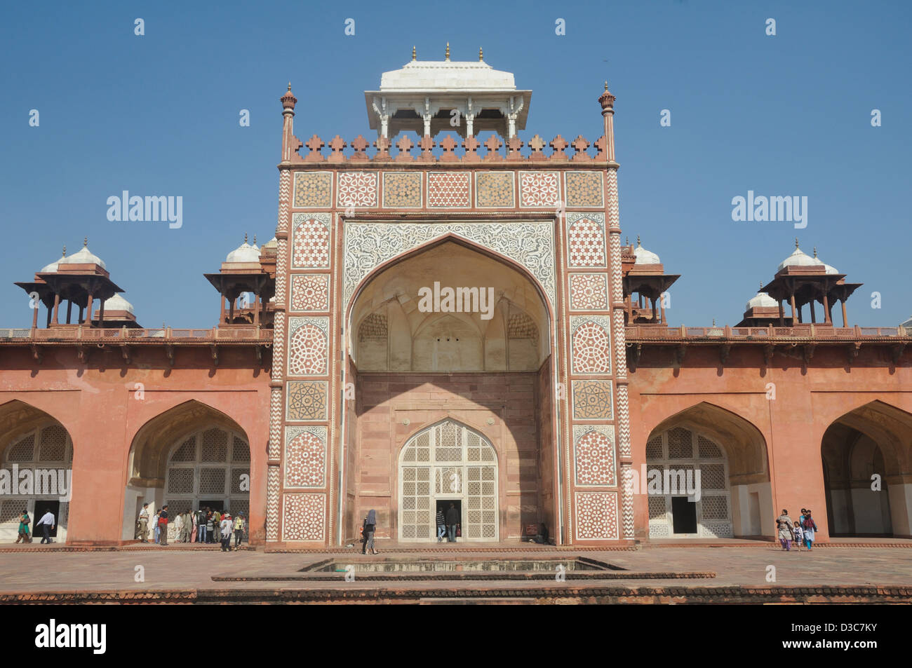 The Tomb of Akbar the Great Stock Photo - Alamy