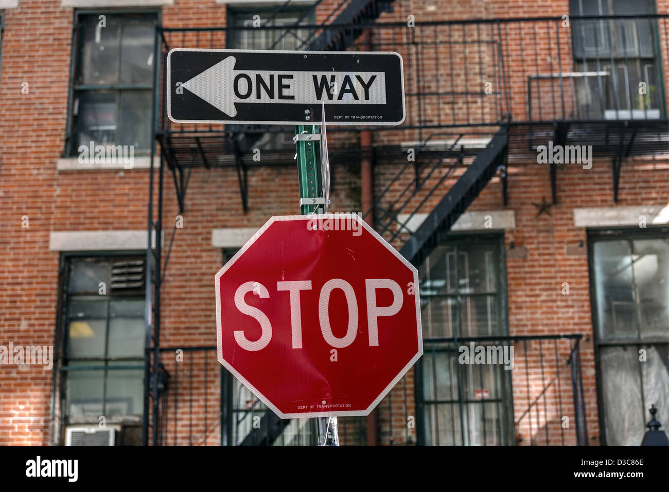 City traffic signs hi-res stock photography and images - Alamy