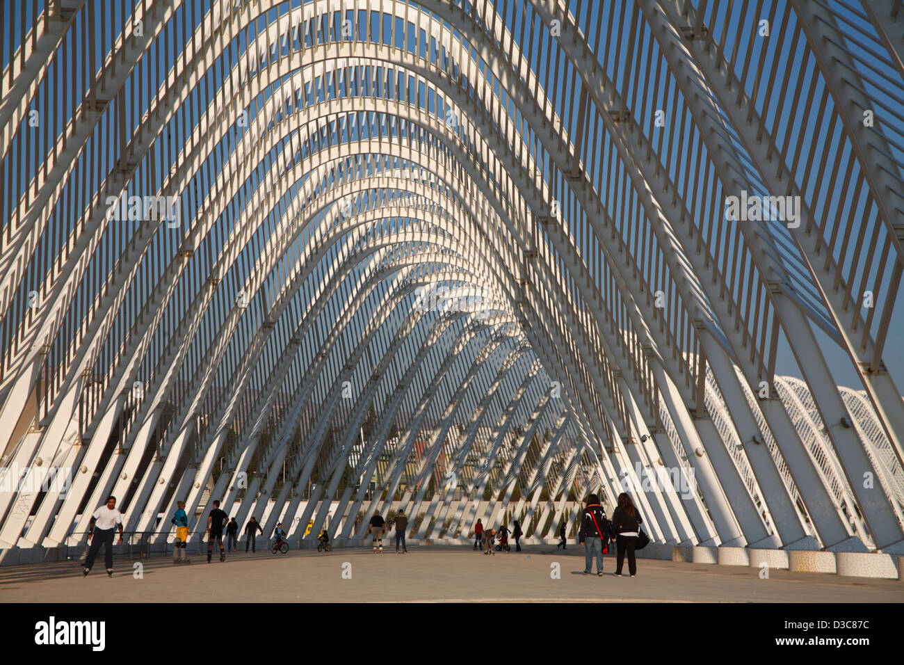 Olympic Sport Complex by Calatrava, Athens, Greece Stock Photo - Alamy