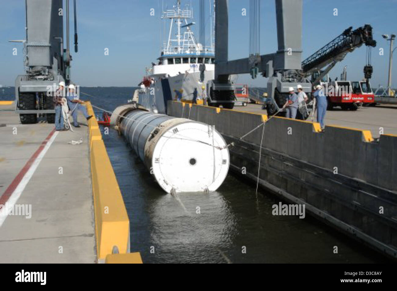 Solid Rocket Booster Recovery (NASA, Space Shuttle, 10/13/09 Stock ...