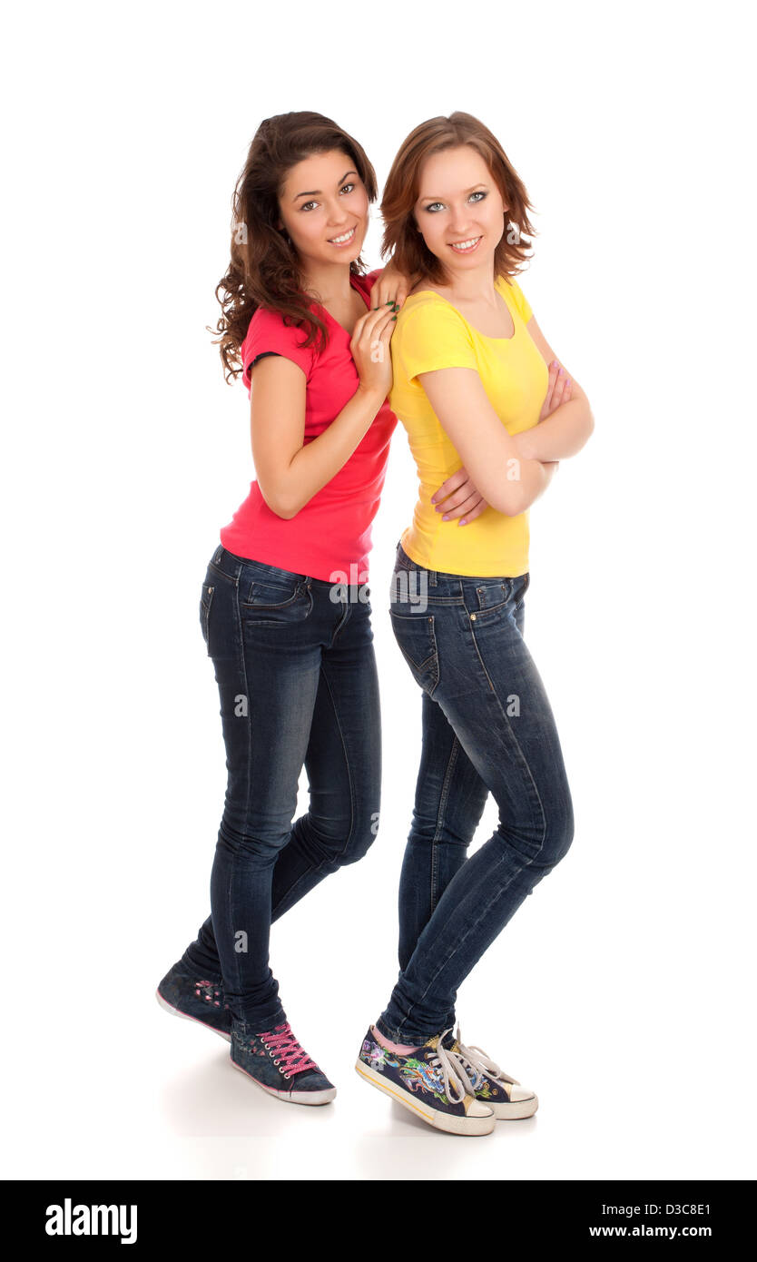 Two lady friends hi-res stock photography and images - Alamy