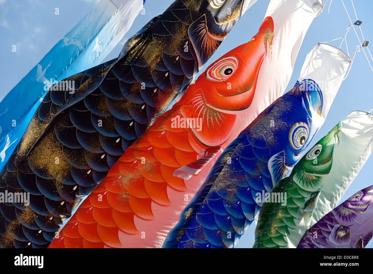 Koinobori carp streamer japan family hi-res stock photography and ...