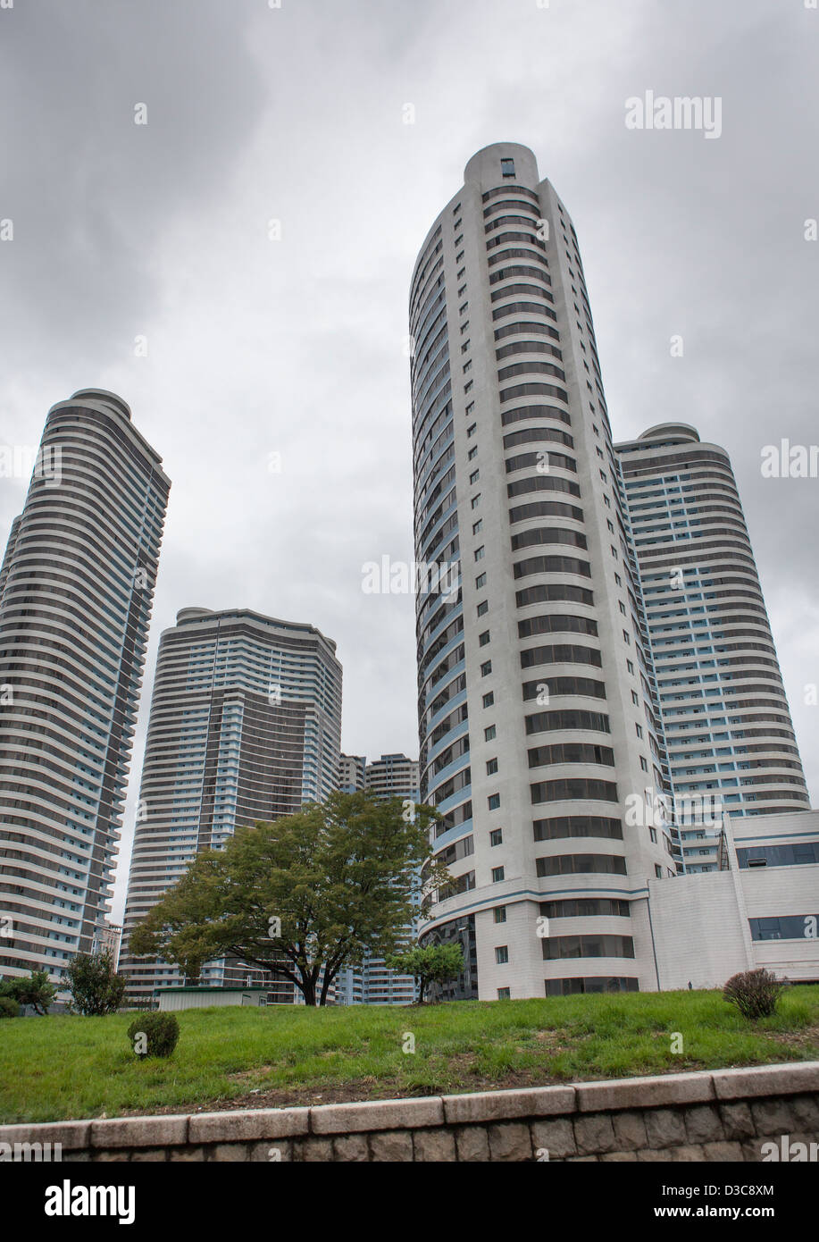 New Buildings, Pyongyang, North Korea Stock Photo - Alamy