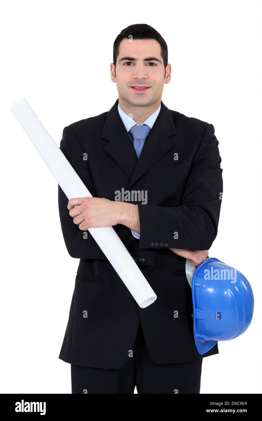 Portrait of architect Stock Photo - Alamy