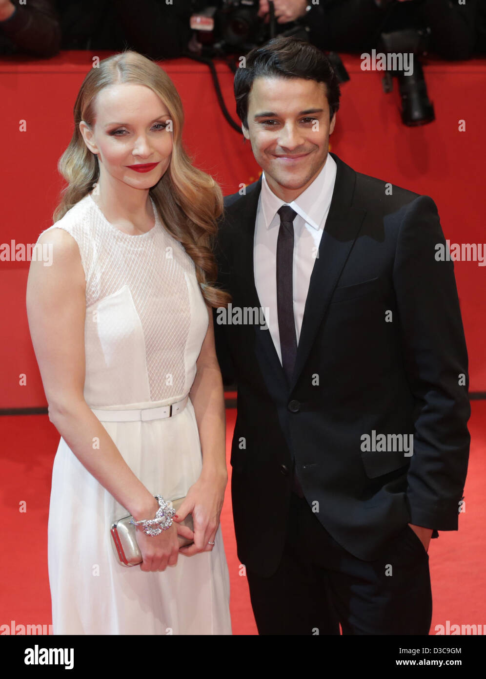 German voices of the film, actors Janin Reinhardt and Kostja Ullmann ...