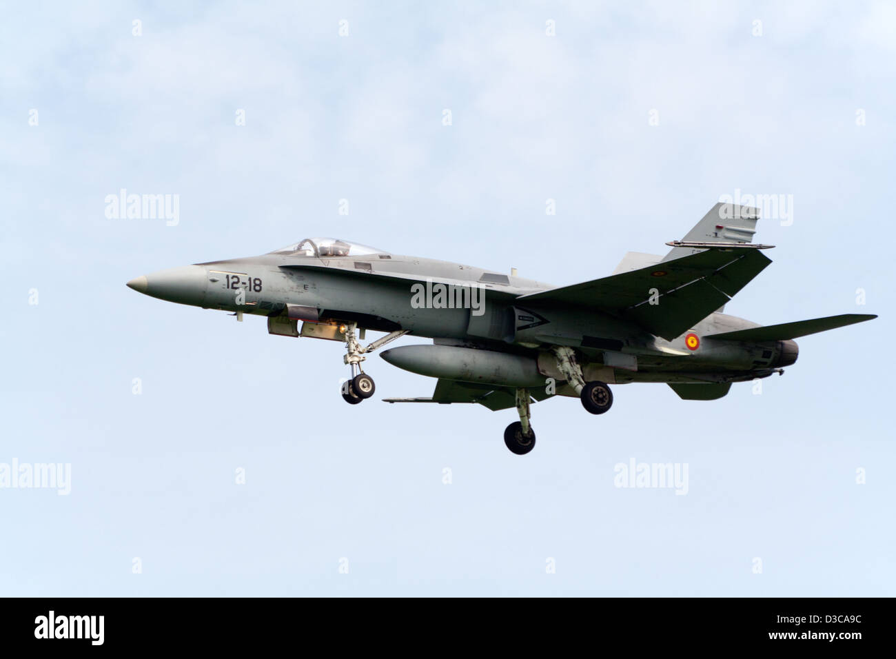 Spanish Air Force F/A-18 fighter jet Stock Photo - Alamy