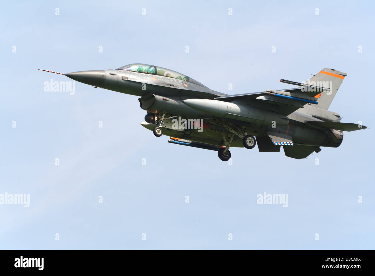 Netherlands Air Force test squadron F-16 fighter jet Stock Photo - Alamy