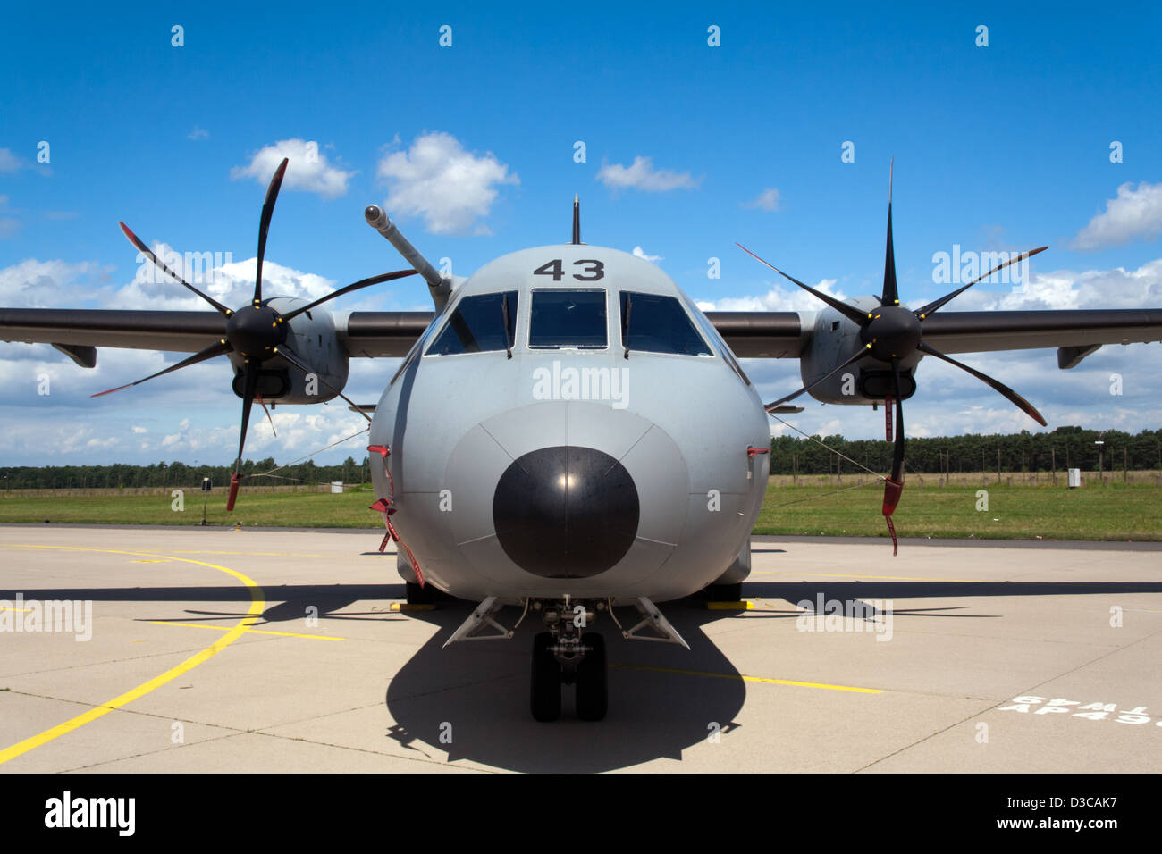 Spanish Air Force CASA C-295 transport plane Stock Photo - Alamy