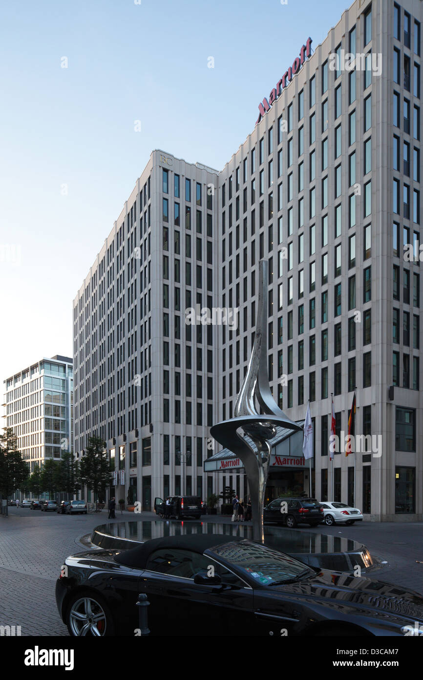 Berlin, Germany, at the Marriott Hotel Lenne Triangle Stock Photo - Alamy