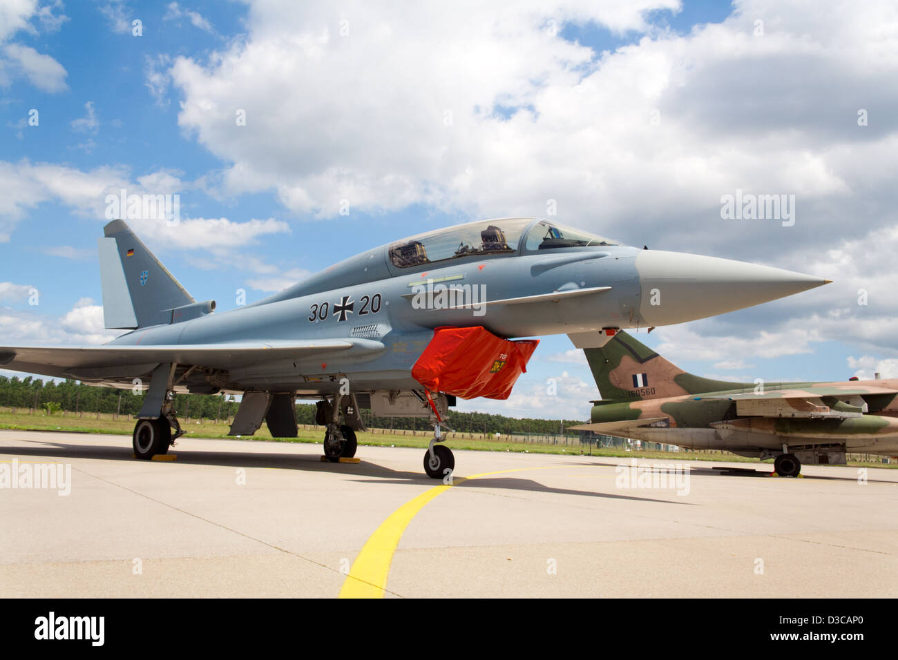 German Air Force Eurofighter Typhoon fighter jet Stock Photo - Alamy