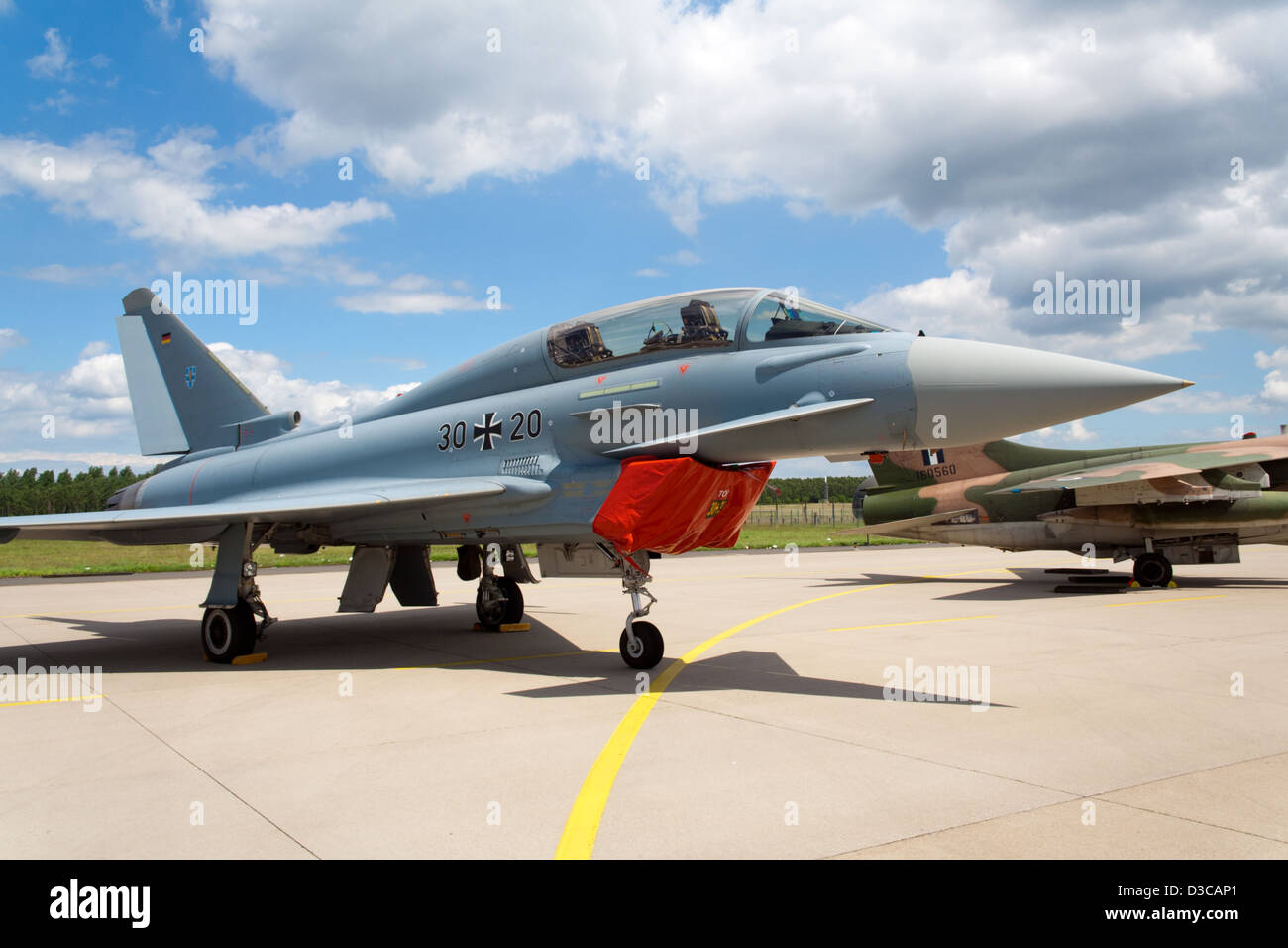German Air Force Eurofighter Typhoon fighter jet Stock Photo - Alamy