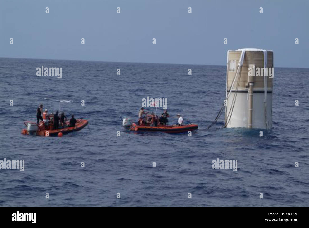 Solid Rocket Booster Recovery (NASA, Space Shuttle, 10/13/09 Stock ...