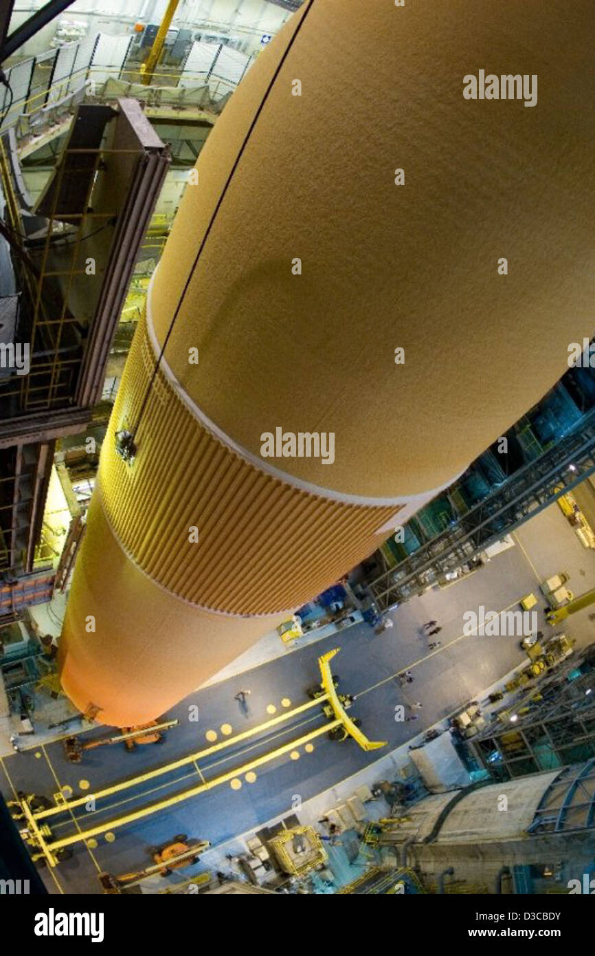 NASA’s external tank assembly process is captured at the Michoud ...