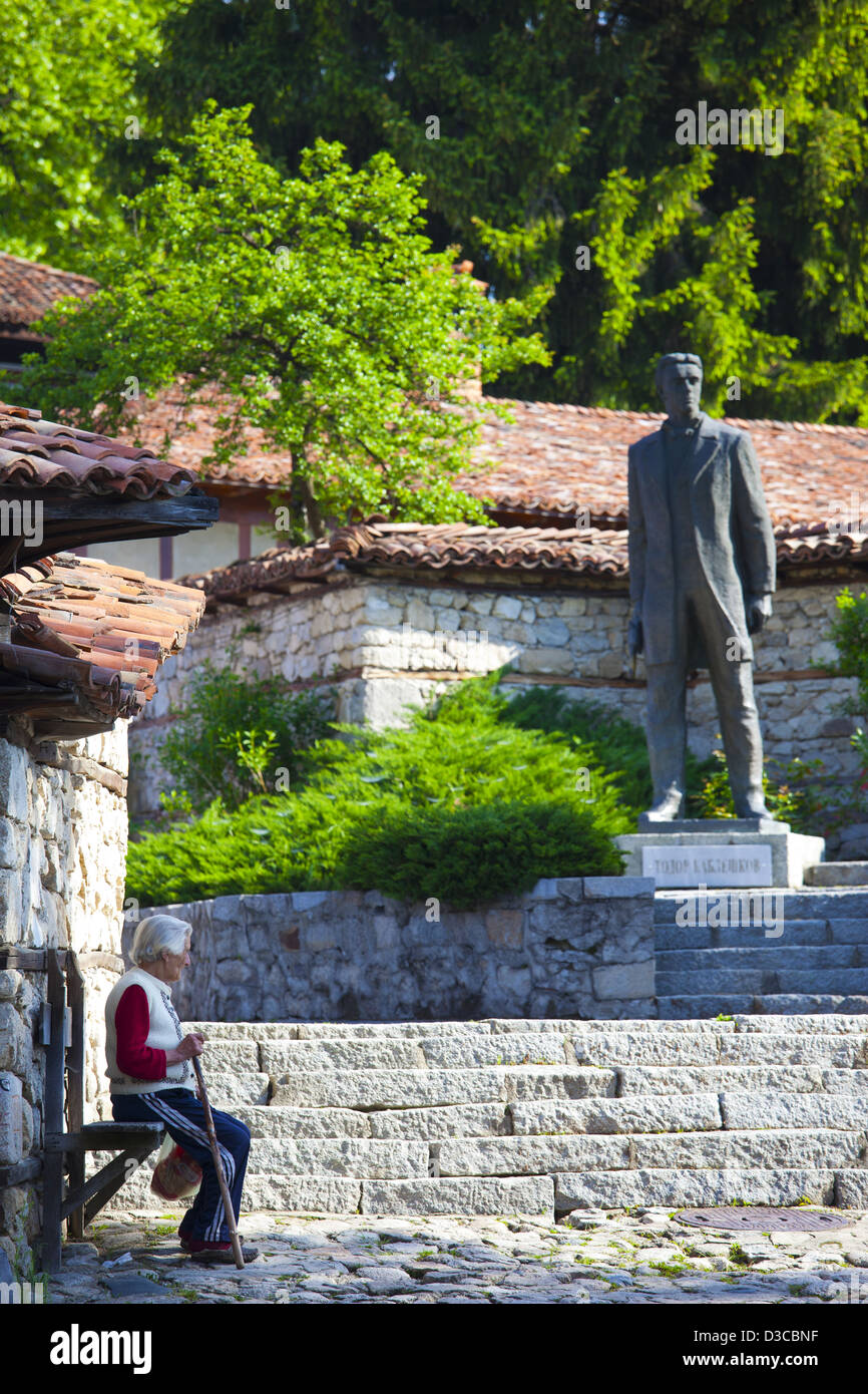 Bulgaria, Europe, Koprivshtitsa, Old Town, Dimcho Debelianov Street ...