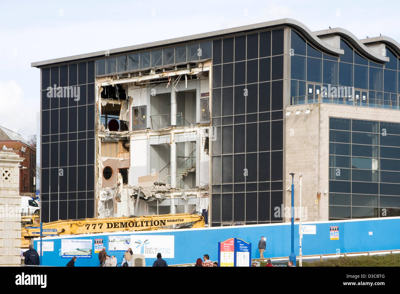 February 2013 - Demolition work begins on Bournemouth’s most hated ...