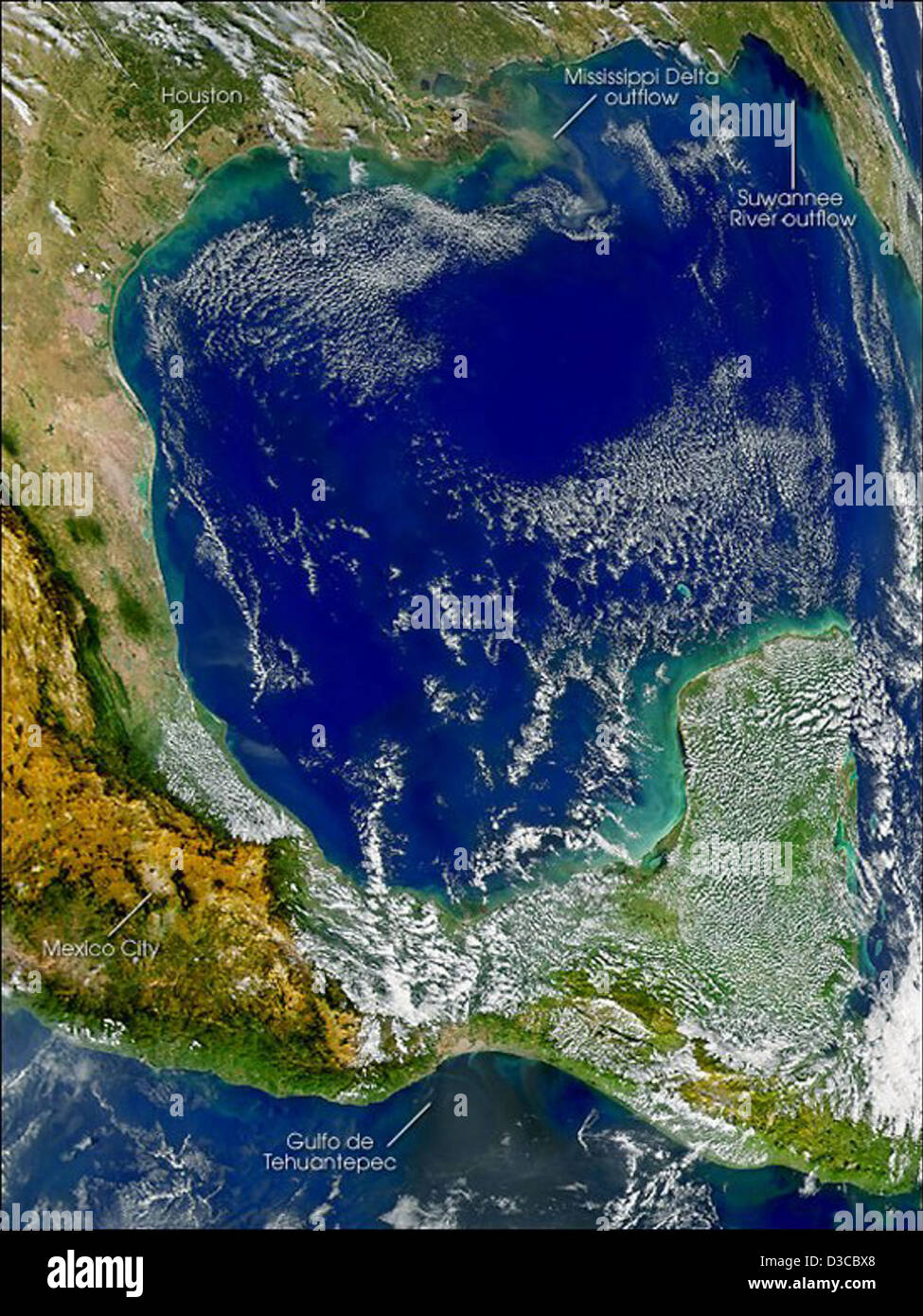 Gulf of Mexico (NASA, 2004 Stock Photo - Alamy