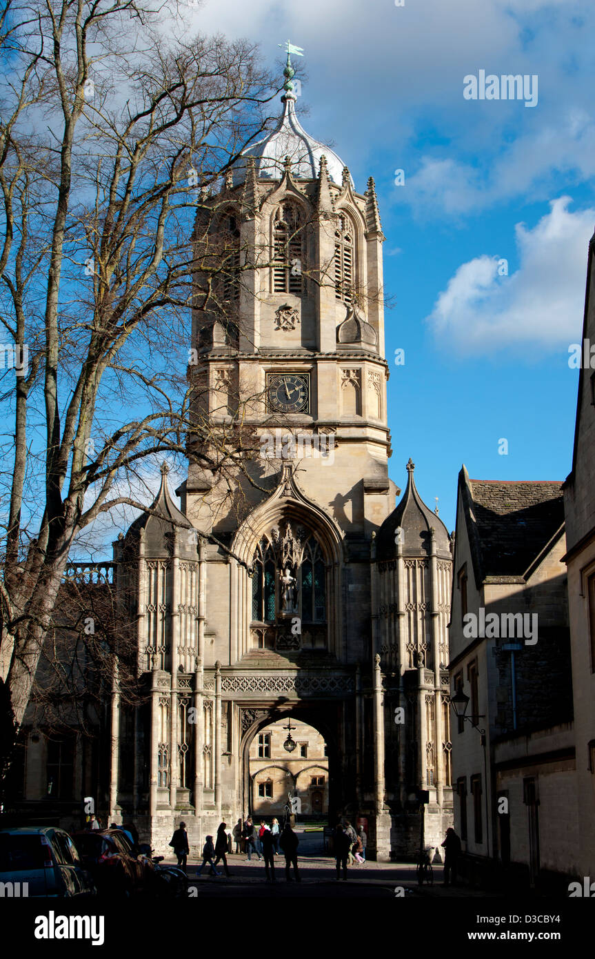 Oxford tom tower hi-res stock photography and images - Alamy