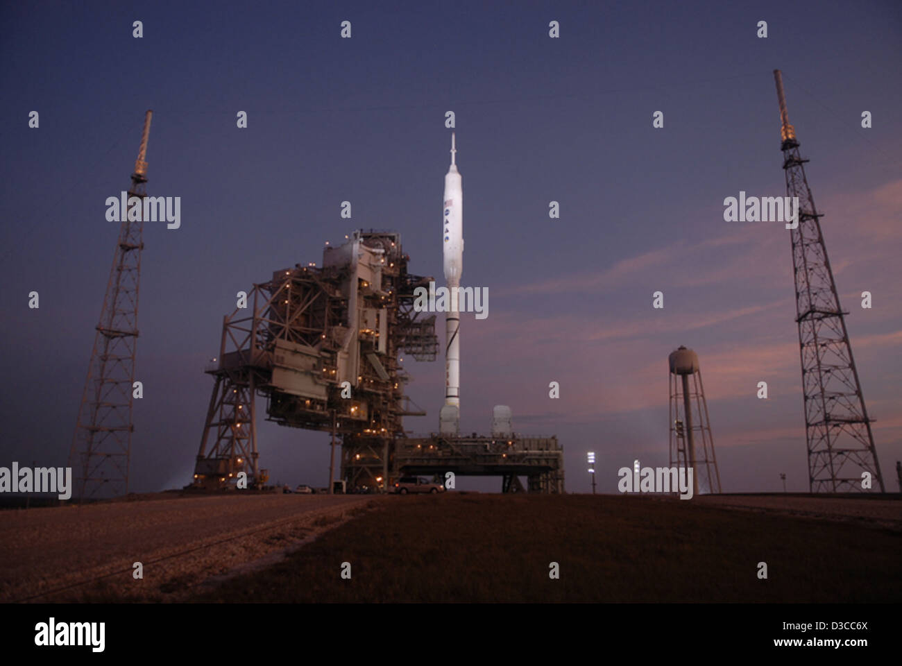 The Ares I-X rocket, part of NASA's Constellation program, was launched ...