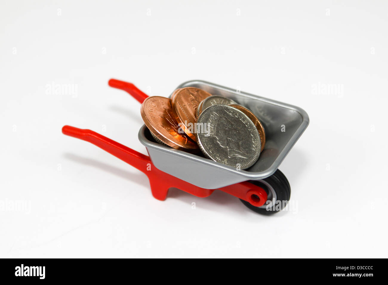 Plastic wheelbarrow toy hi-res stock photography and images - Alamy