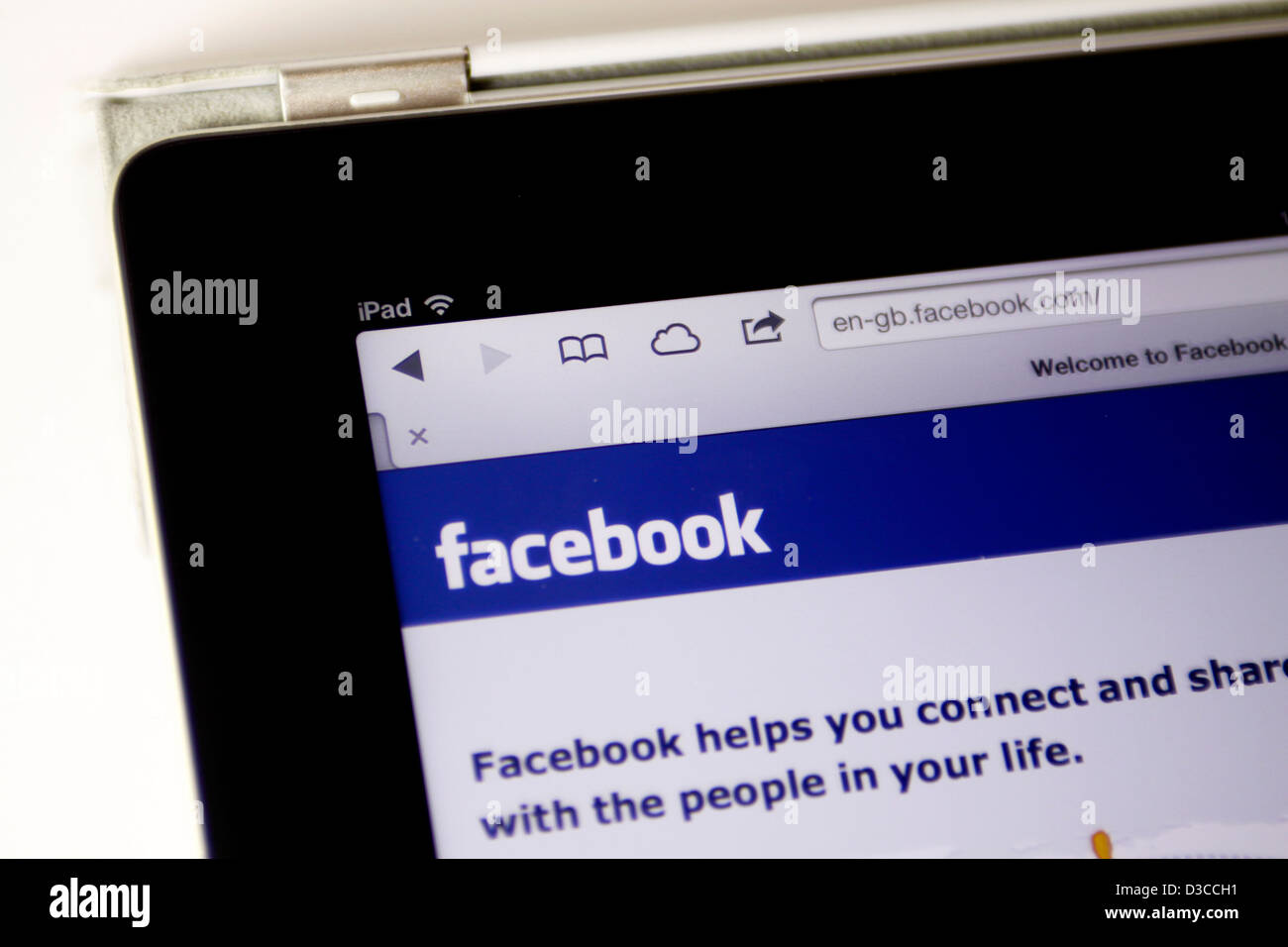 Facebook cover page hi-res stock photography and images - Alamy