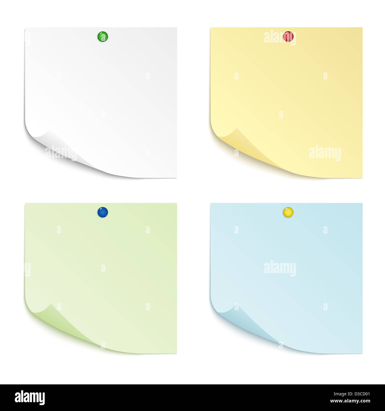 Colored sheets of paper Stock Photo - Alamy