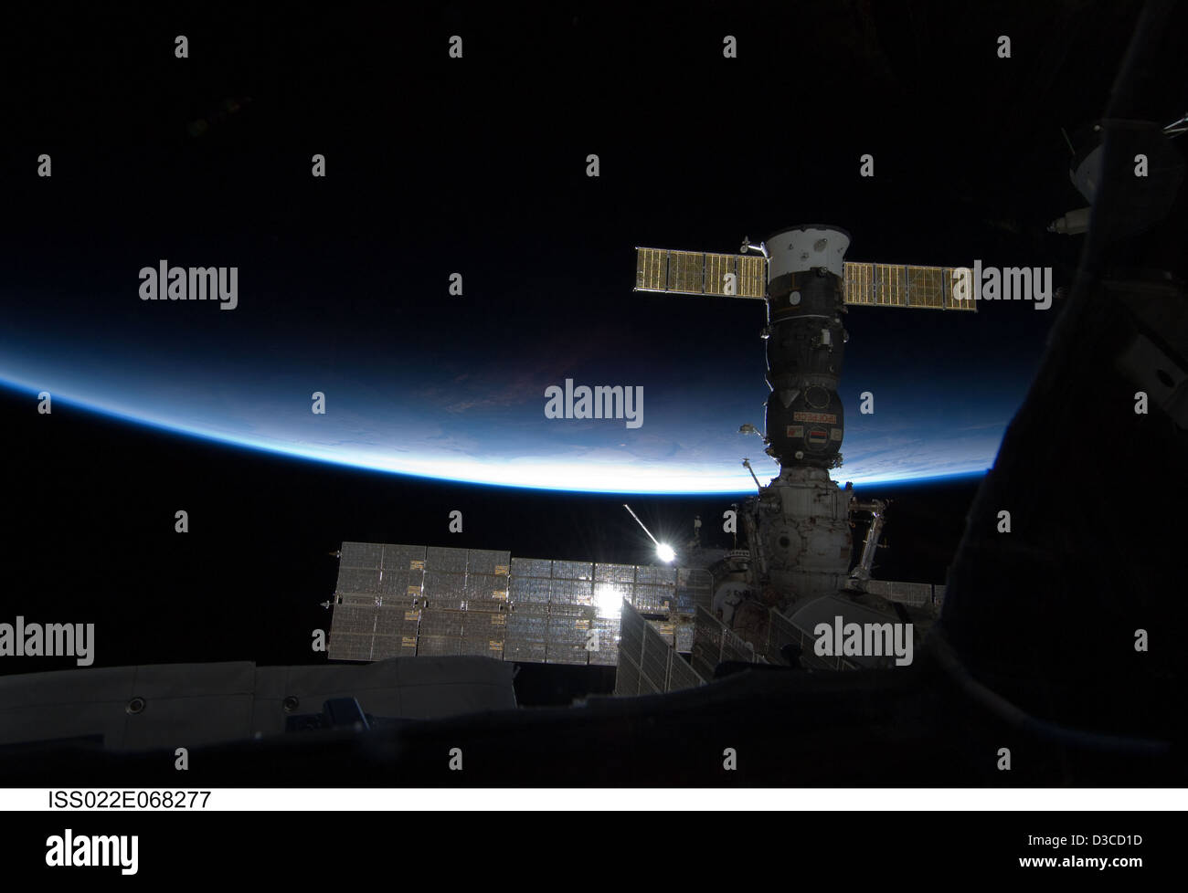 Sunrise From International Space Station