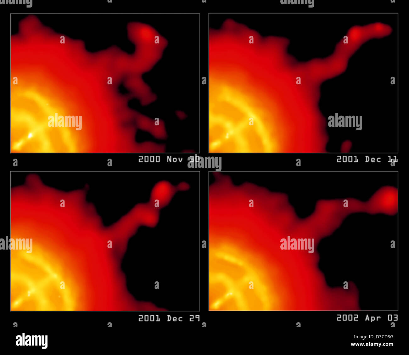 Vela Pulsar Jet (NASA, Chandra, 06/30/03 Stock Photo - Alamy