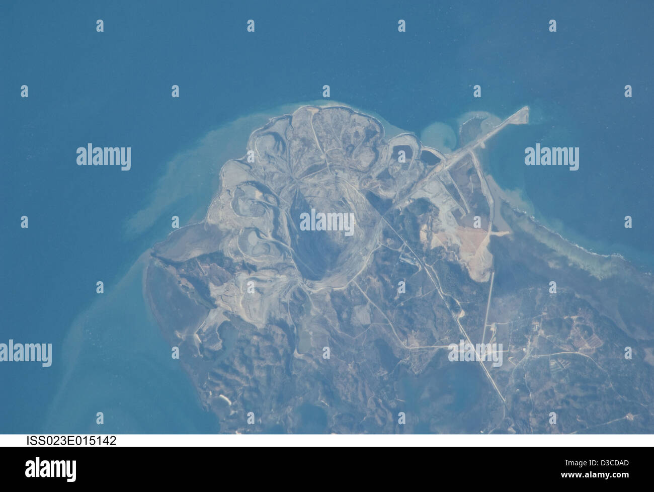 Panian Mine, Semirara Island, Philippines (NASA, International Space ...