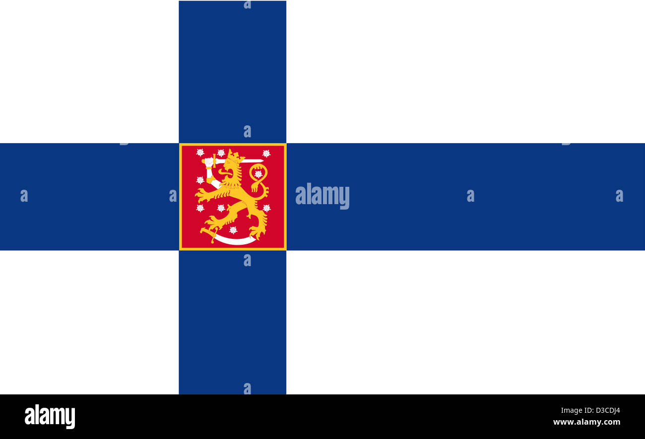 State flag of Finland Stock Photo - Alamy