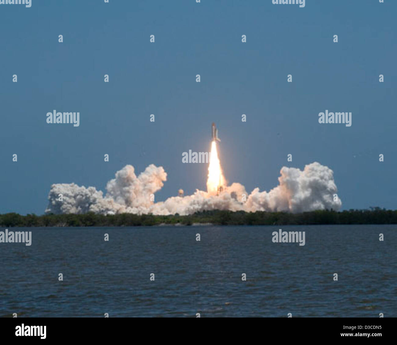 The Space Shuttle Atlantis launches from Kennedy Space Center on the ...
