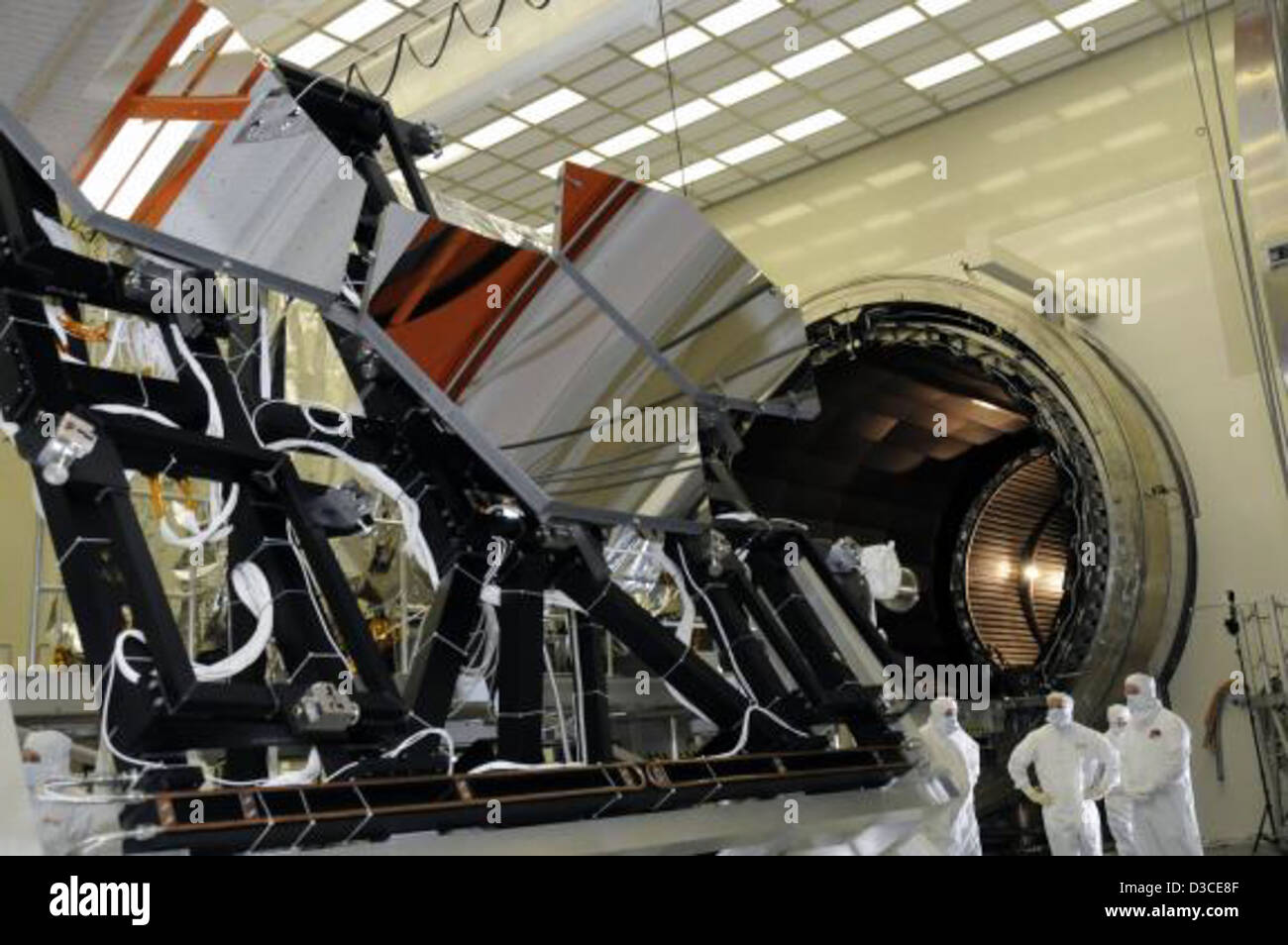 James Web Space Telescope Mirrors (NASA, Marshall Center Stock Photo ...