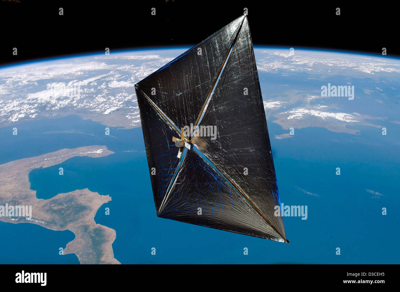 NASA's NanoSail-D mission, launched from the Marshall Space Flight ...