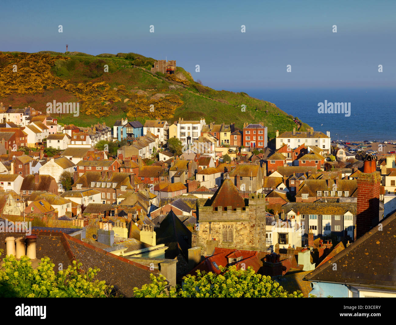 Hastings rooftops hi-res stock photography and images - Alamy