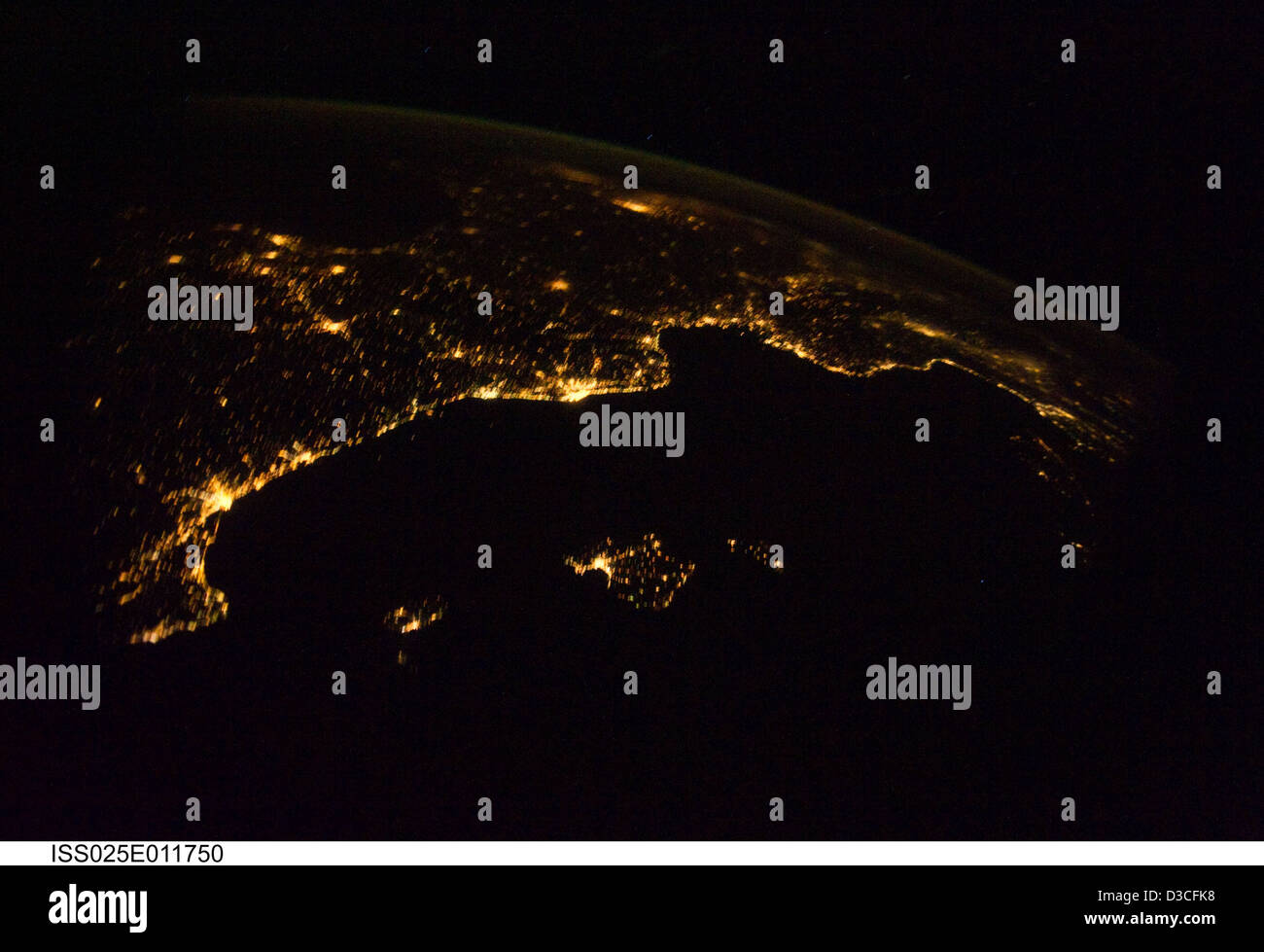 Nasa captured satellite imagery hi-res stock photography and images - Alamy